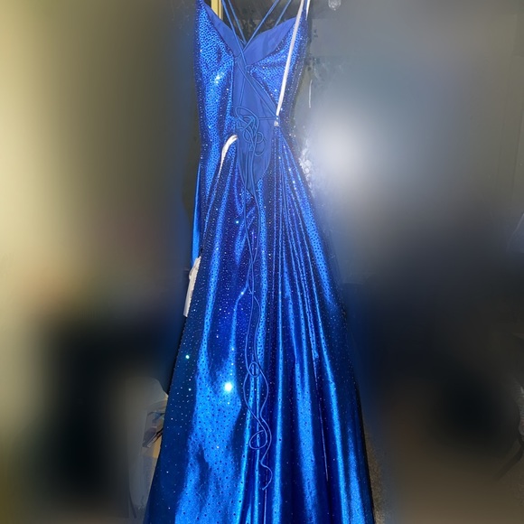 Sherri Hill | Dresses | Sheri Hill Ball Gown Royal Blue Restored | Poshmark